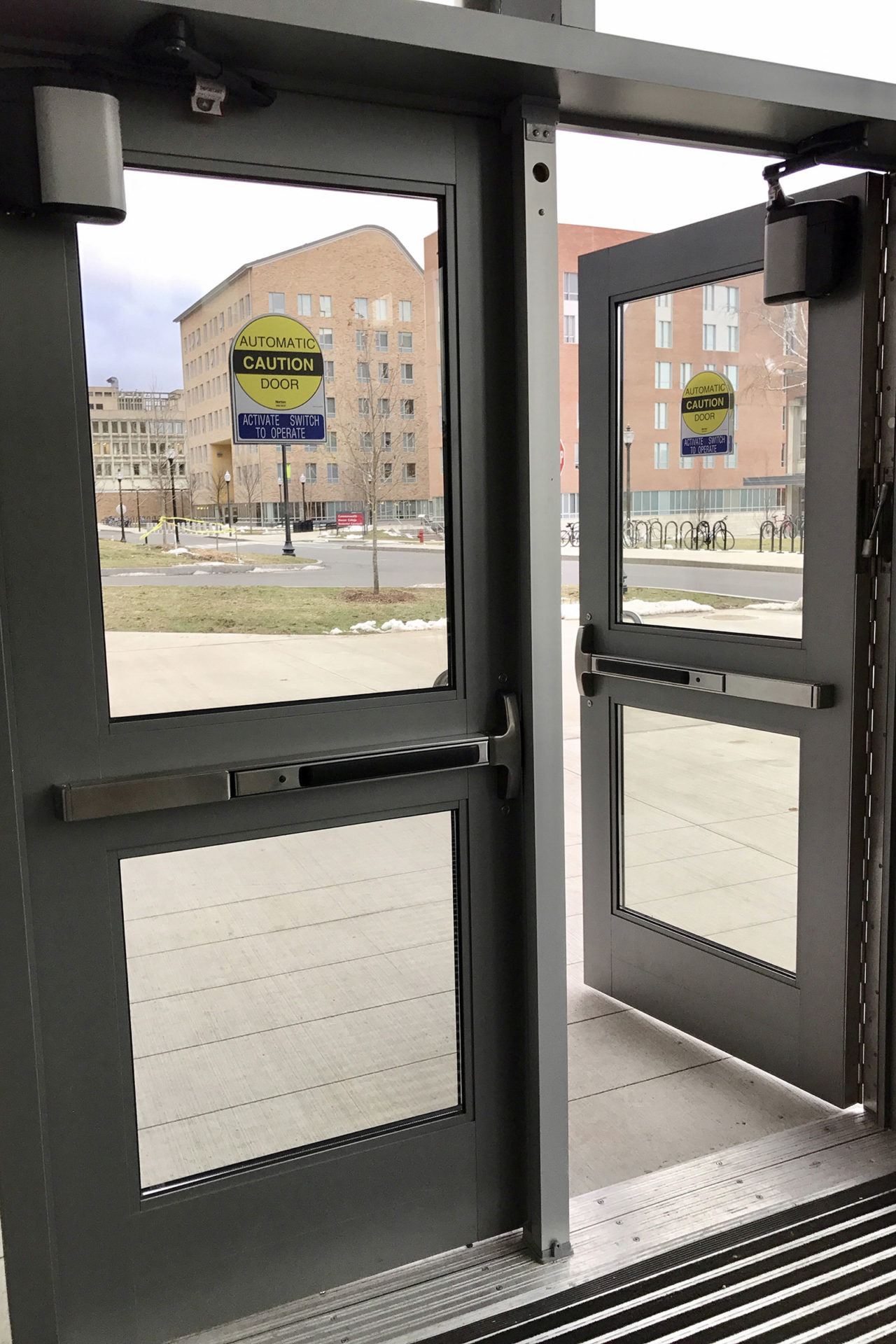 ASSA ABLOY's self-powered door operator is earth-friendly from the ...