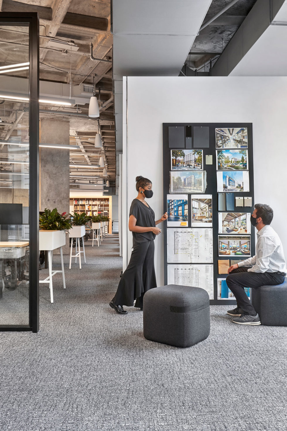 Hybrid Office Design is Being Tested in Real Time by Perkins&Will - gb&d
