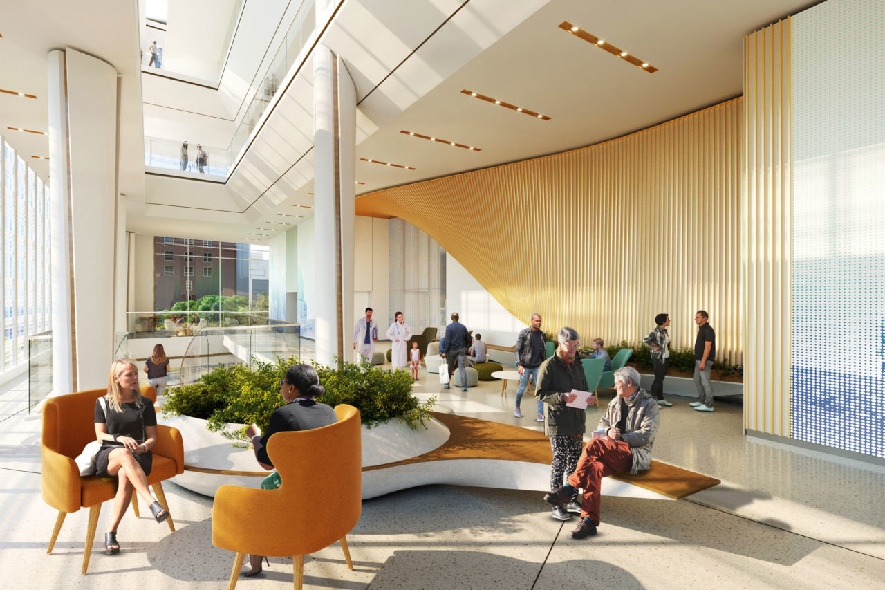 EwingCole Incorporates Biophilic Design in Hospital - gb&d