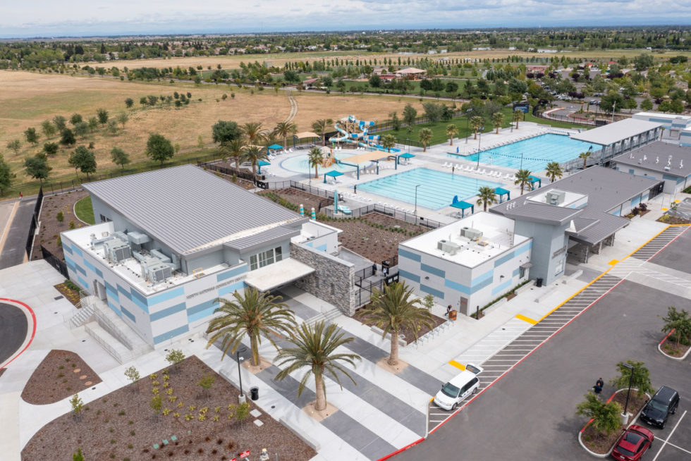North Natomas Aquatics Complex is a Tropical Resort in California - gb&d