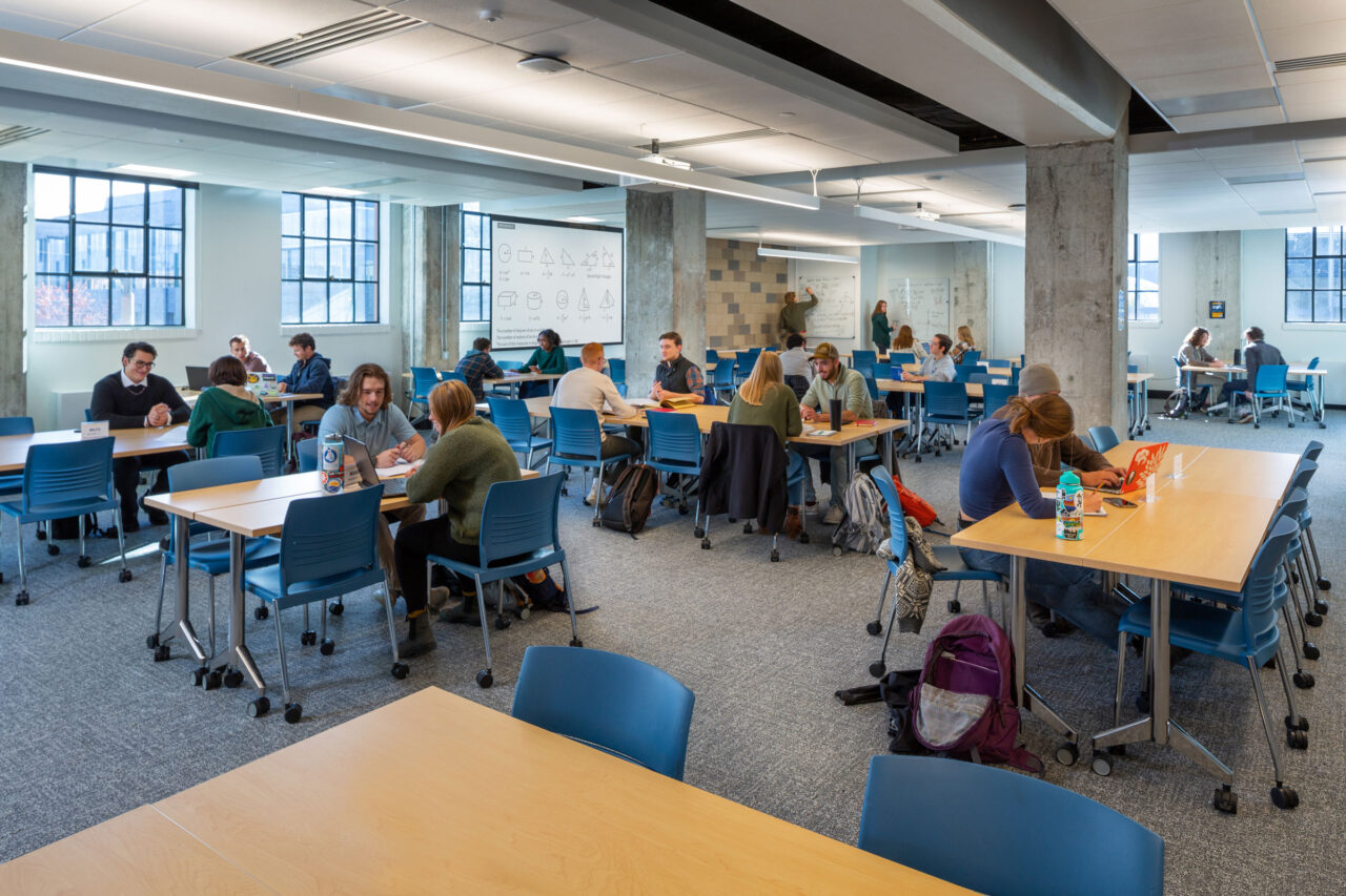 MSU Romney Hall Renovation by Cushing Terrell Expands Student Spaces
