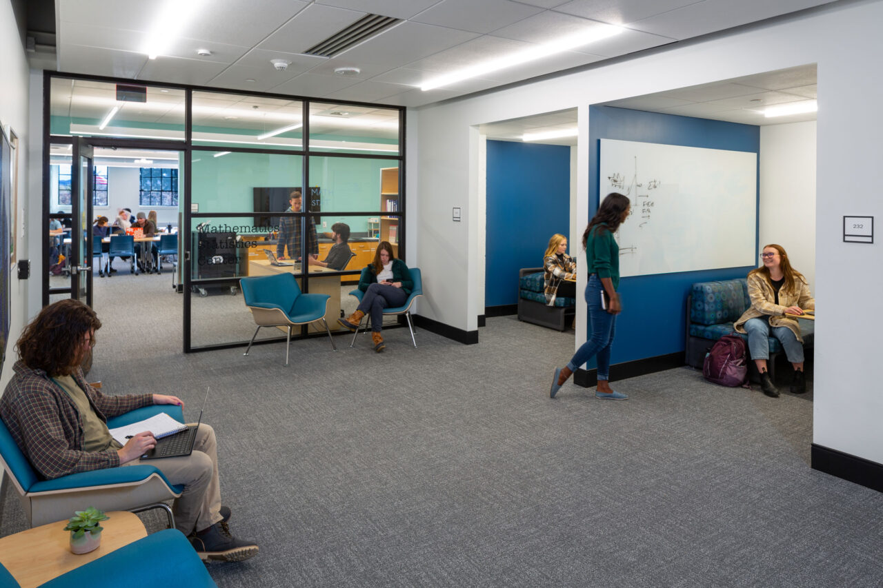MSU Romney Hall Renovation by Cushing Terrell Expands Student Spaces